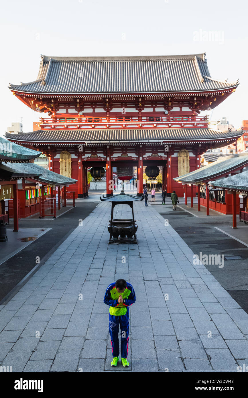 Inside the sensoji temple hi-res stock photography and images - Alamy