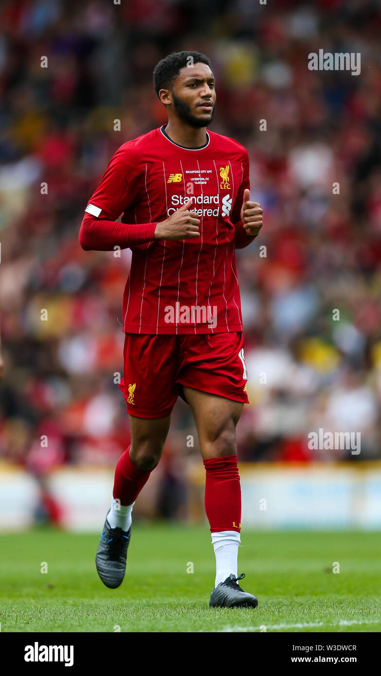 Liverpool's Joe Gomez Stock Photo - Alamy