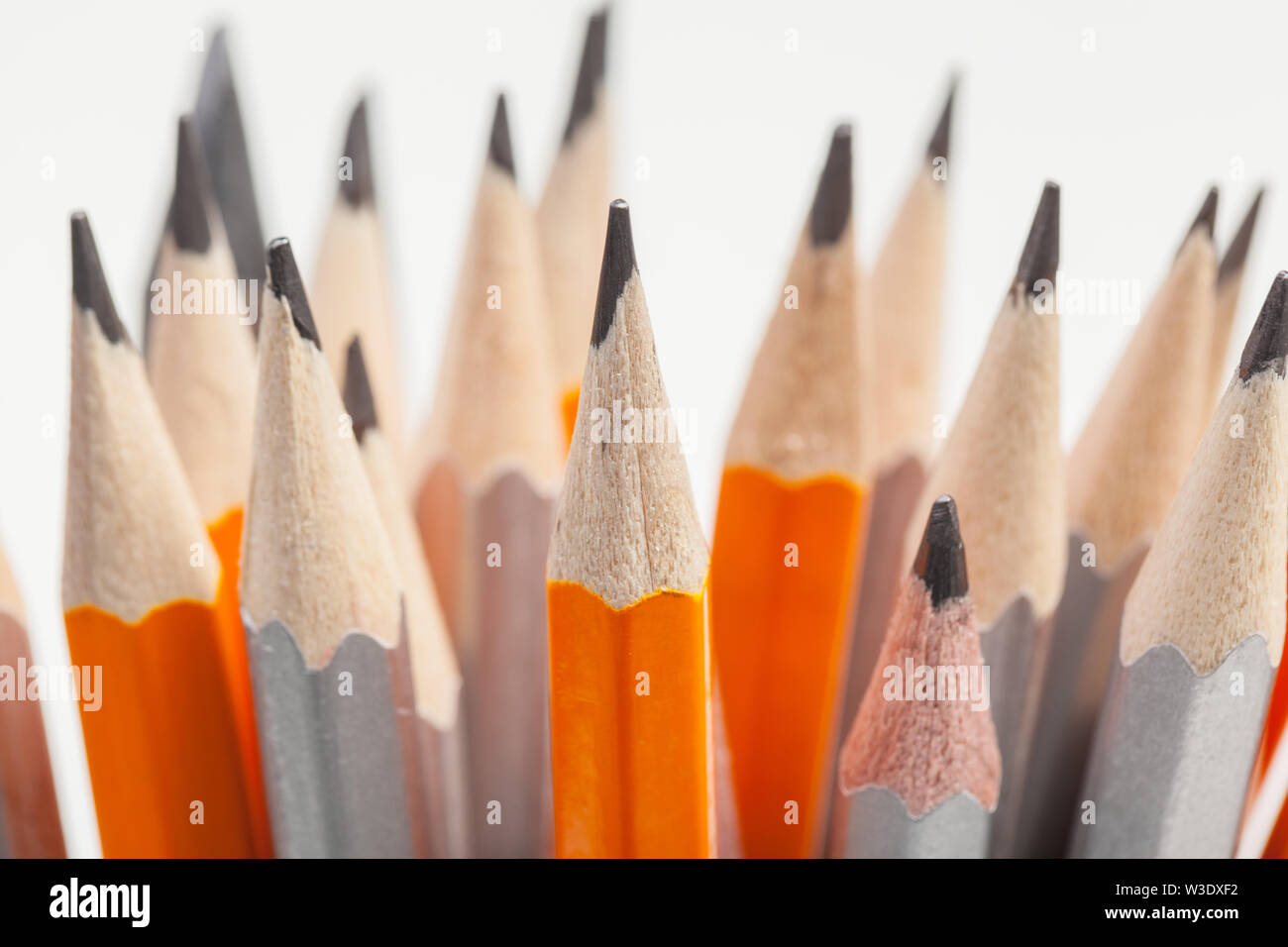 Pile of pencils Stock Photo - Alamy
