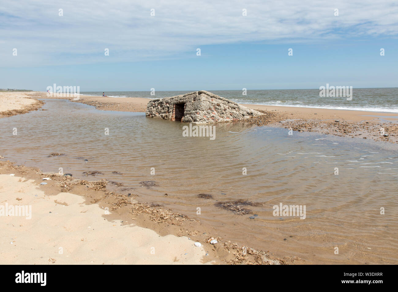 Caister on sea coastal erosion hi-res stock photography and images - Alamy