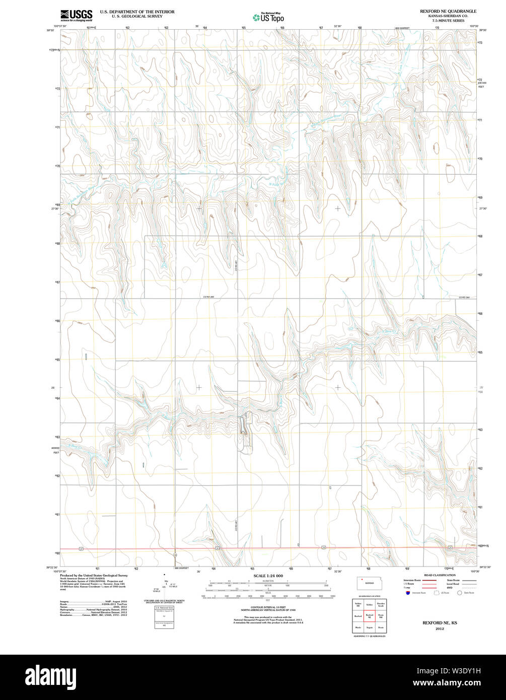 Map of rexford hi-res stock photography and images - Alamy
