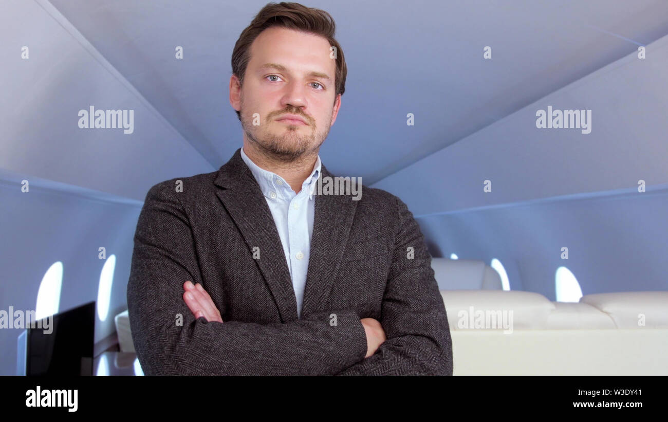 Business jet owner Stock Photo - Alamy