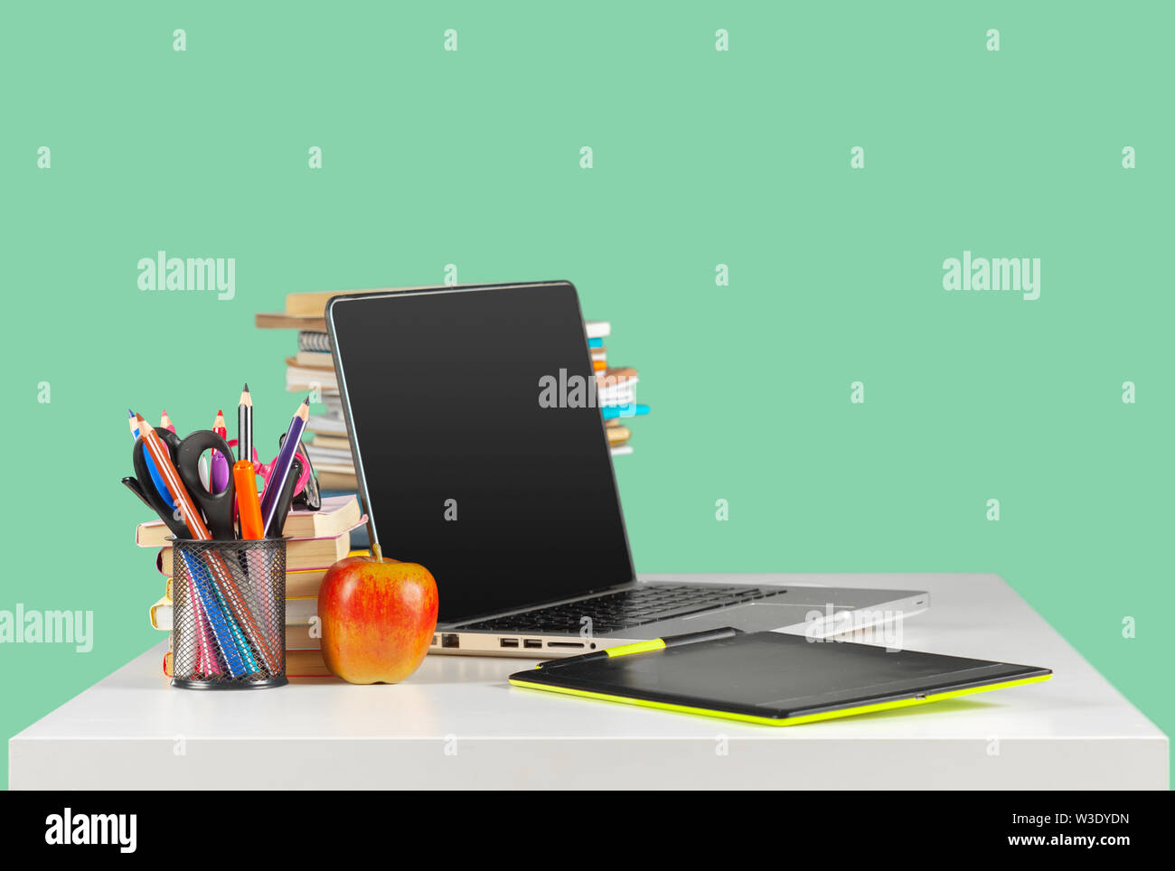 Modern creative workspace Stock Photo - Alamy