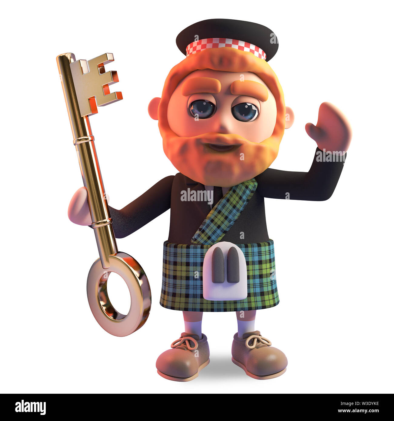 Scotsman cartoon Cut Out Stock Images & Pictures - Alamy