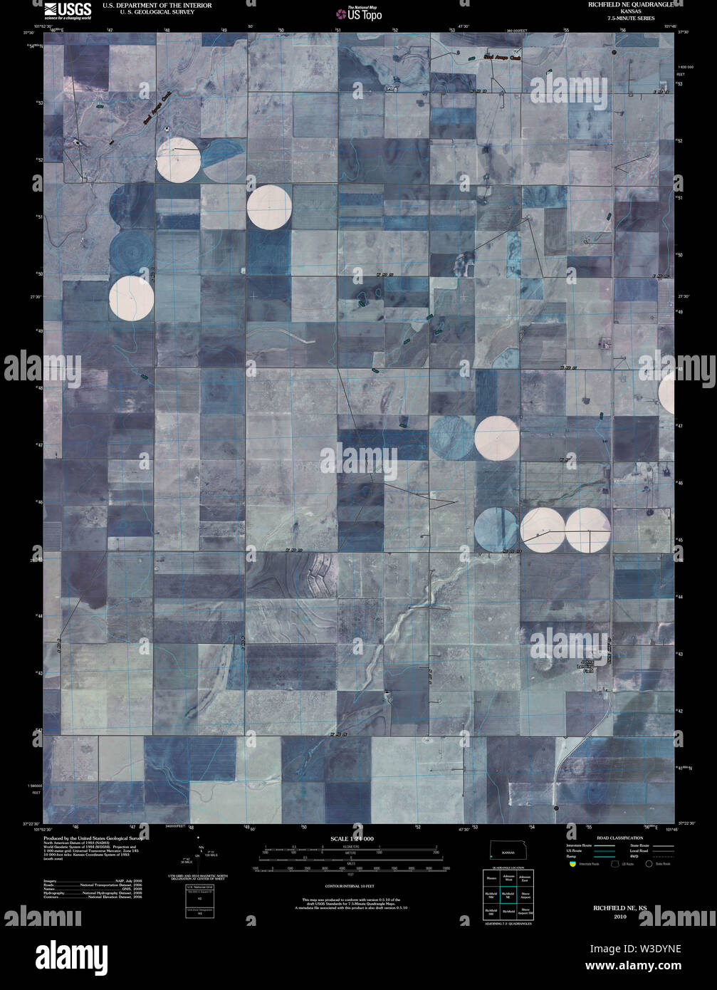 Map of richfield hi-res stock photography and images - Alamy