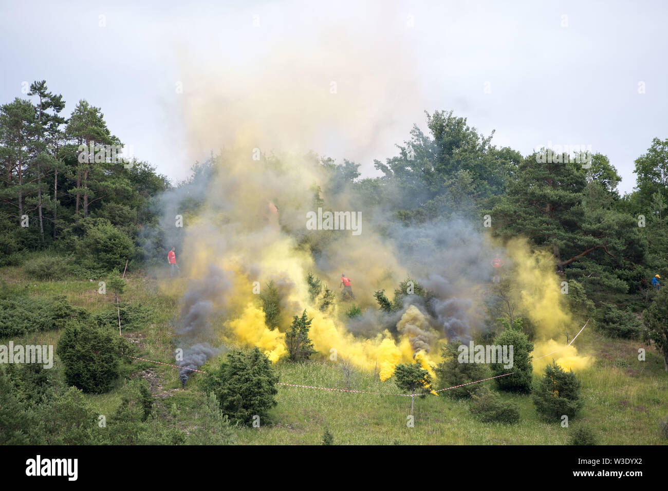 Pyrotechnics Smoke