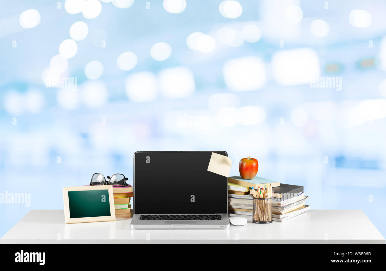 Modern creative workspace Stock Photo - Alamy