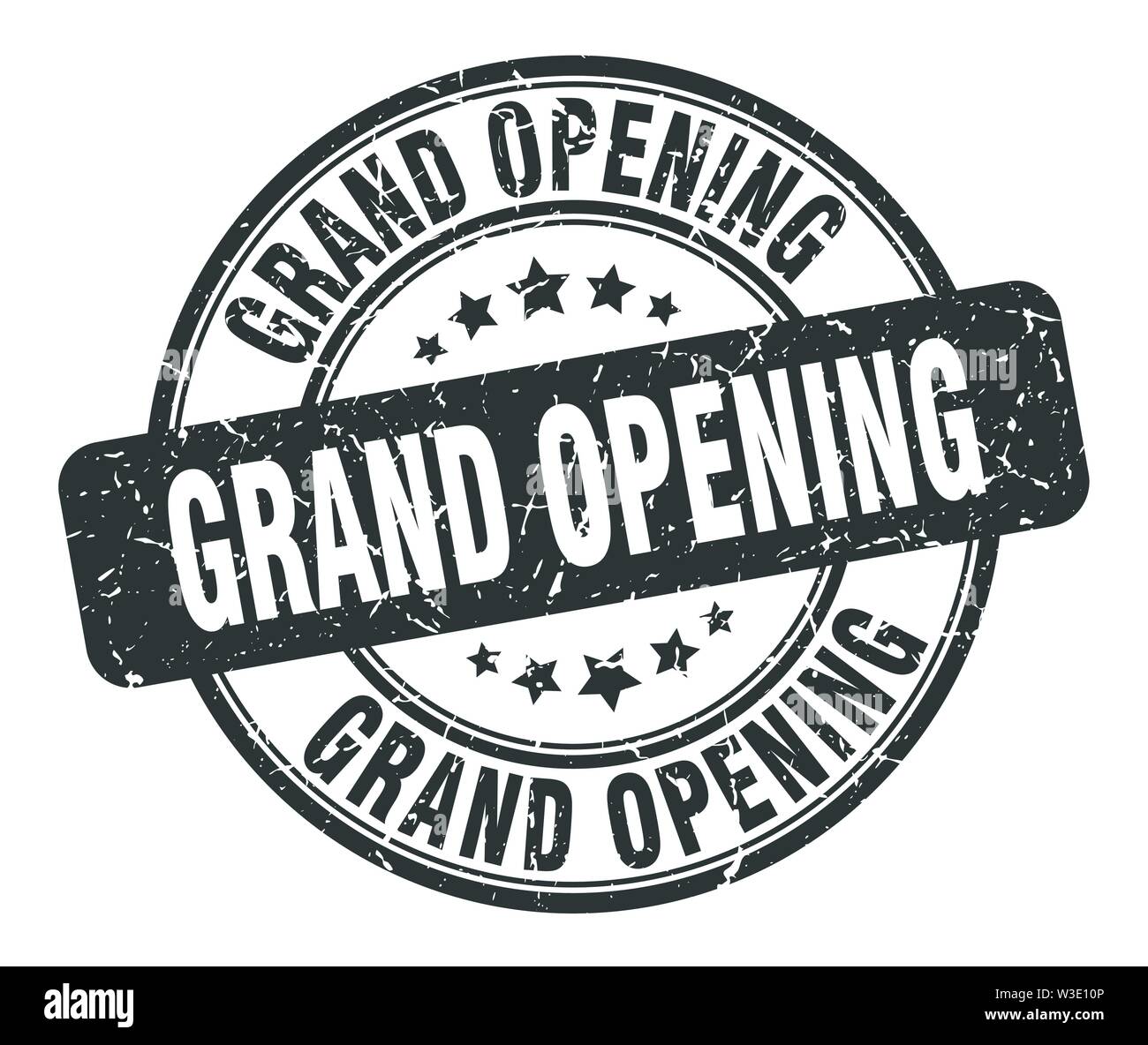 grand opening stamp. grand opening round grunge sign. grand opening ...