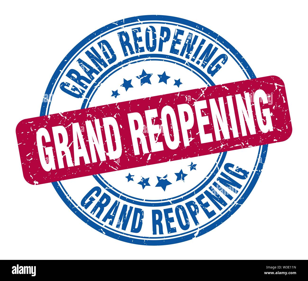 grand reopening stamp. grand reopening round grunge sign. grand ...