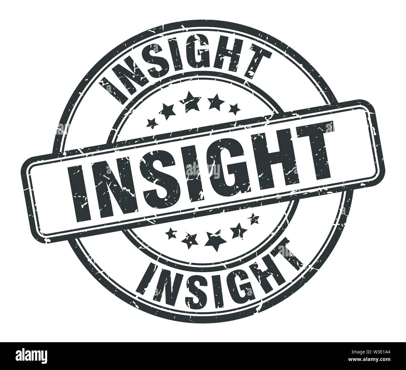 insight stamp. insight round grunge sign. insight Stock Vector Image ...