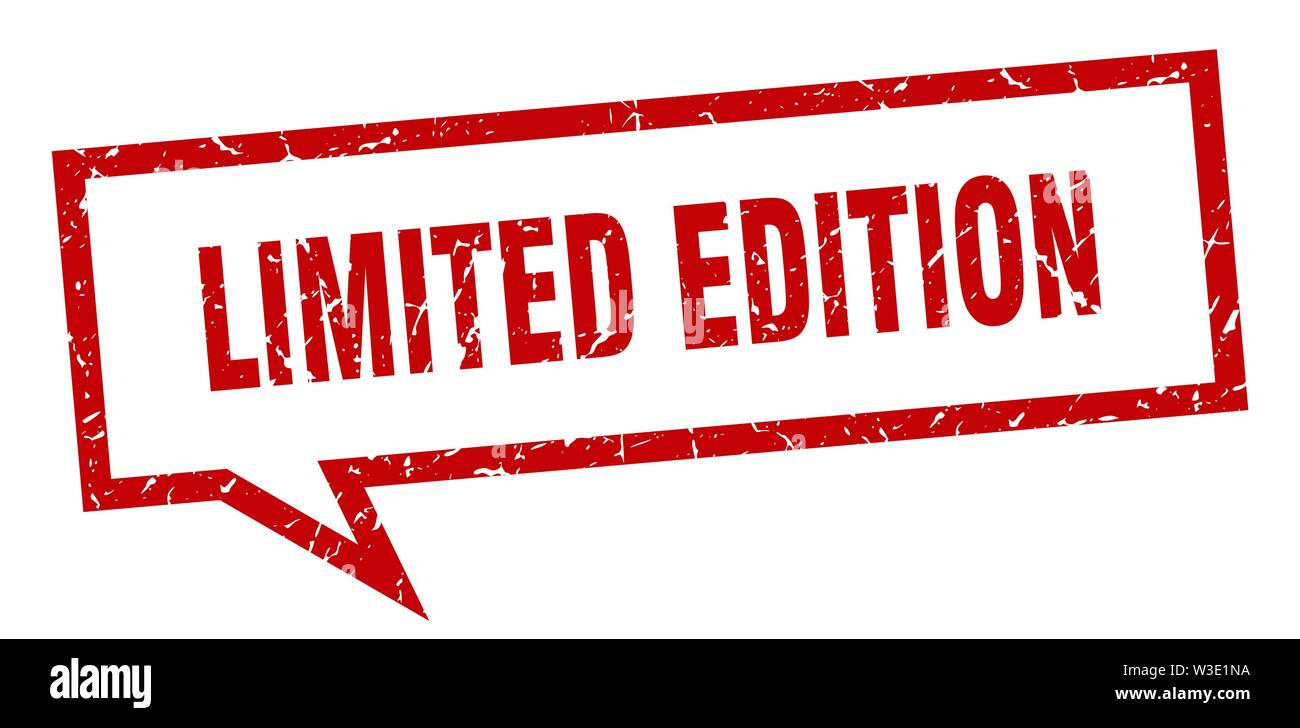 Limited Edition Word Stock Vector Images - Alamy