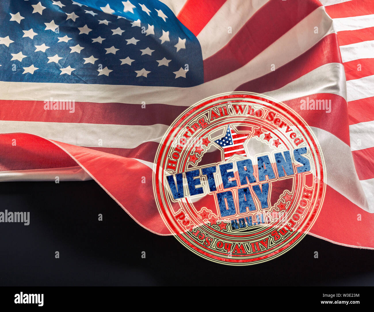 composite of veterans day flag Stock Photo - Alamy