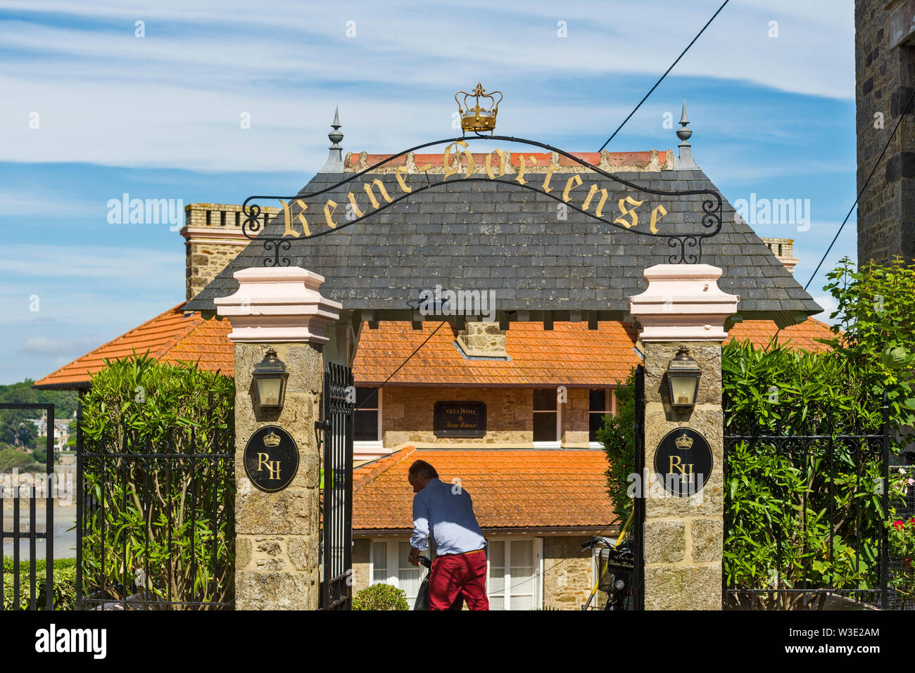 the Queen Hortense Villa built by the Russian Prince Vlassov, in ...