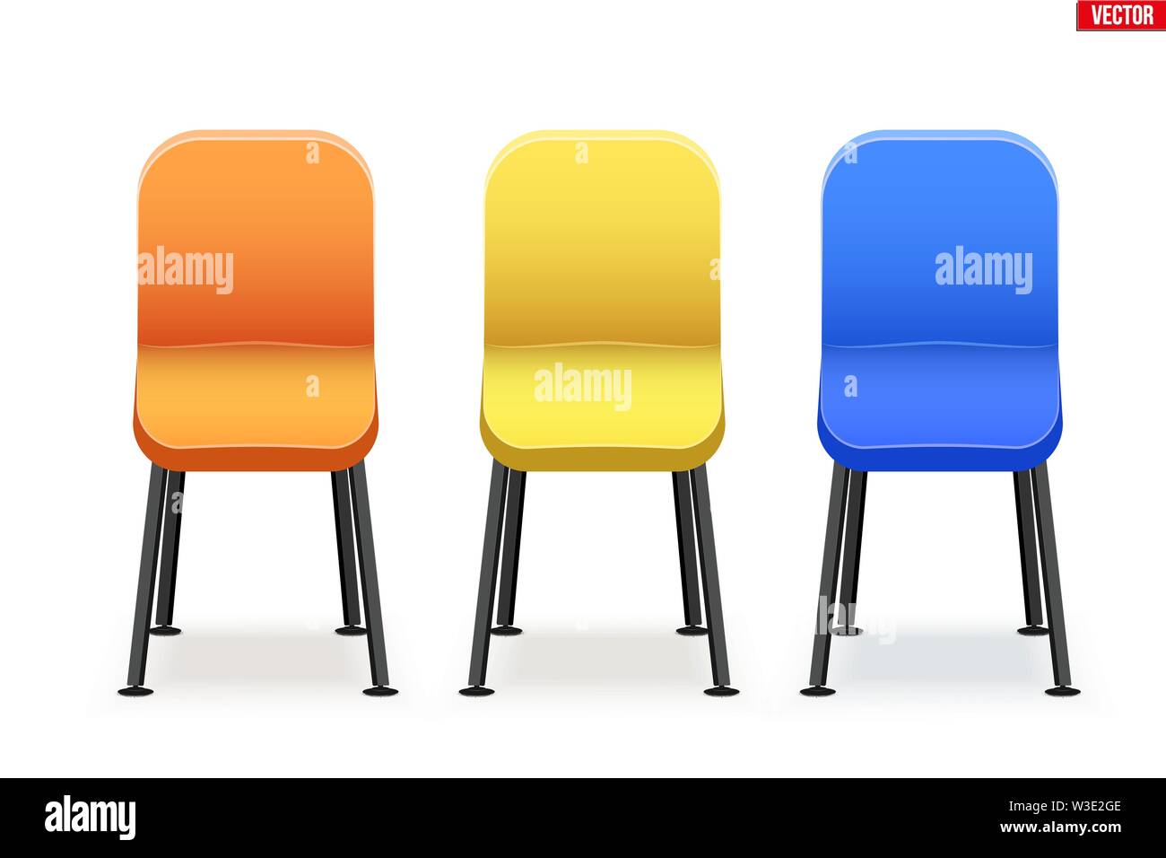 Green chair chairs Stock Vector Images - Alamy