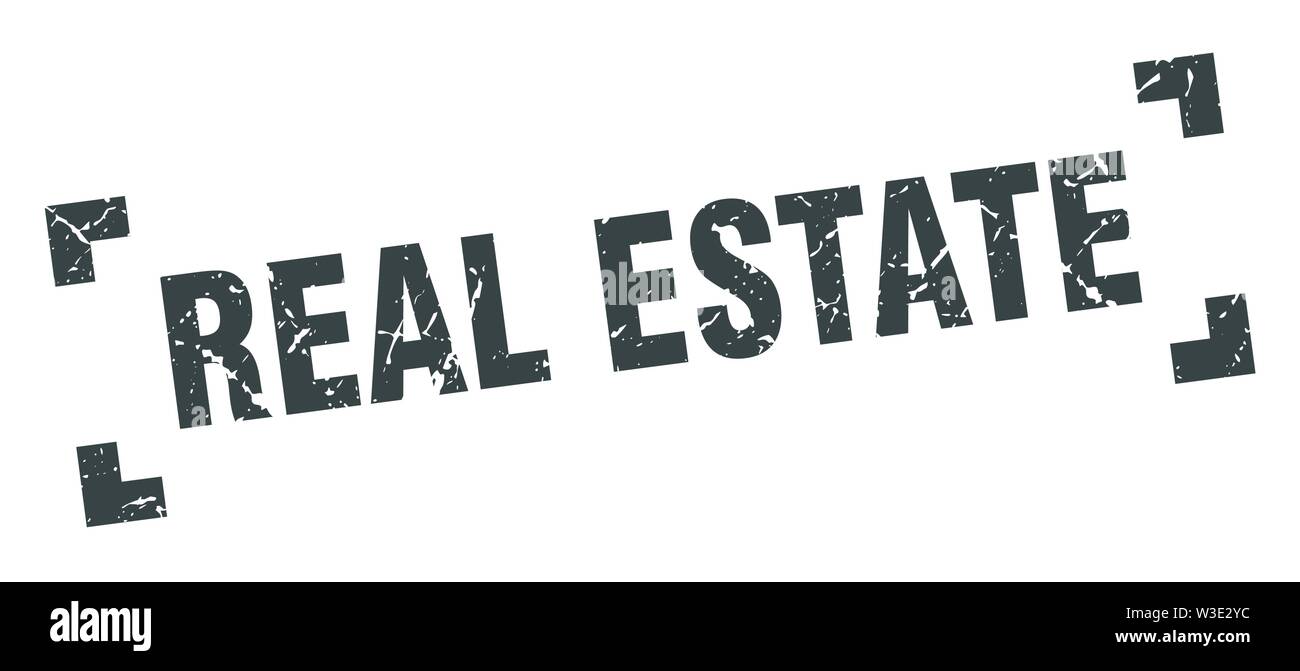 Real estate stamp label Black and White Stock Photos & Images - Alamy
