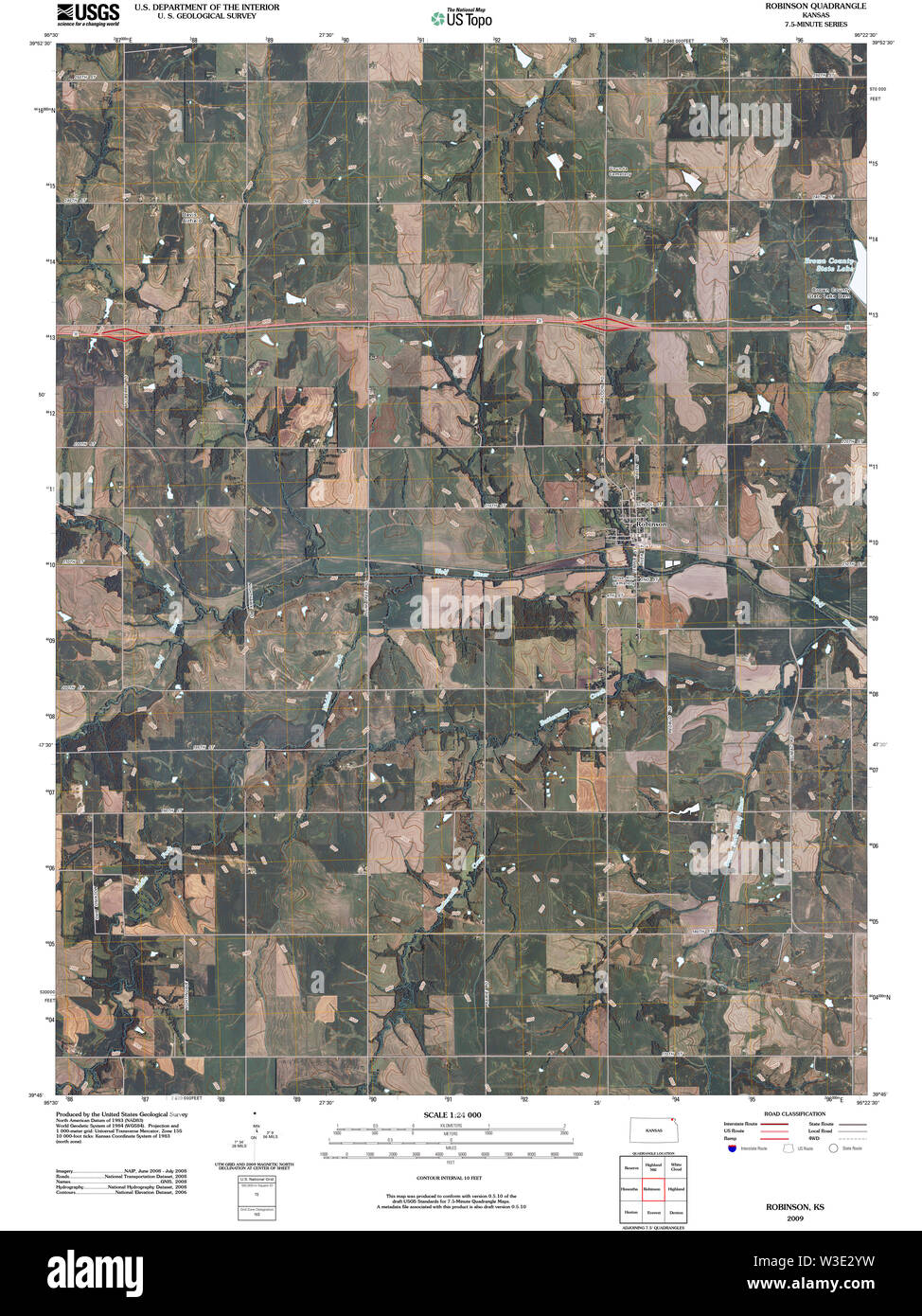 Robinson map Cut Out Stock Images & Pictures - Alamy