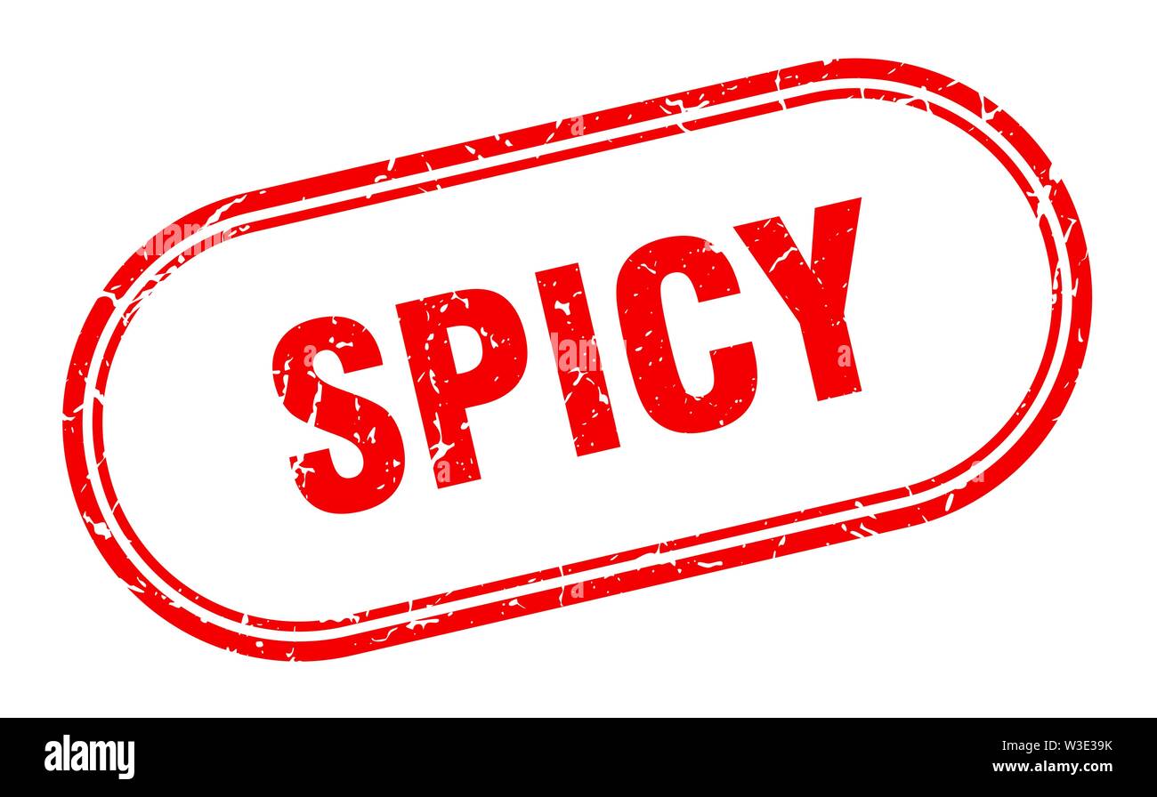 spicy stamp. spicy square grunge sign. spicy Stock Vector Image & Art ...