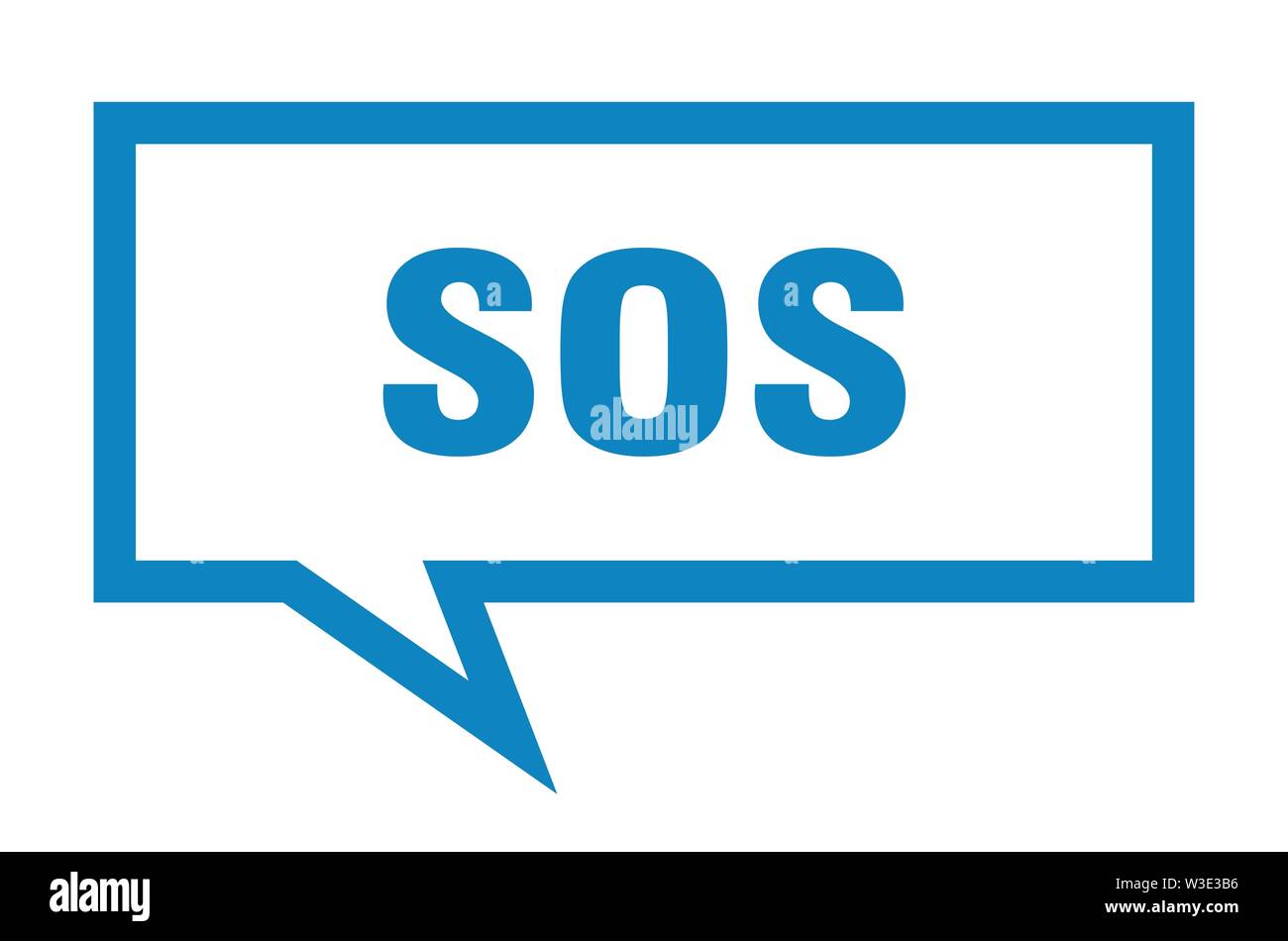 Sos word Stock Vector Images - Alamy