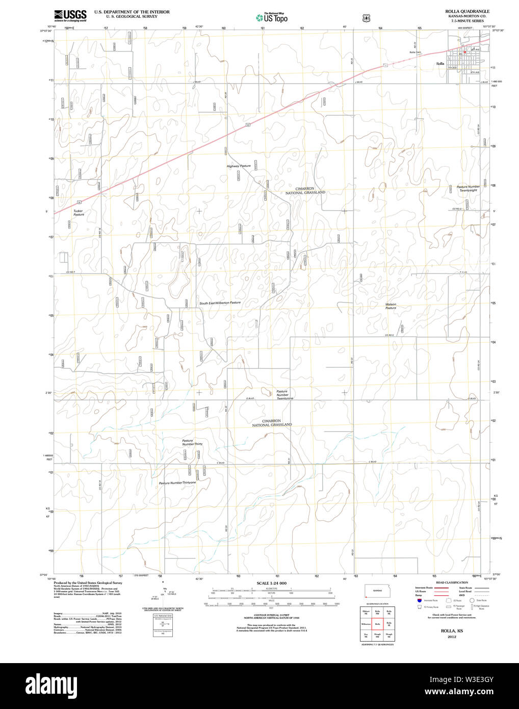 Map of rolla hi-res stock photography and images - Alamy
