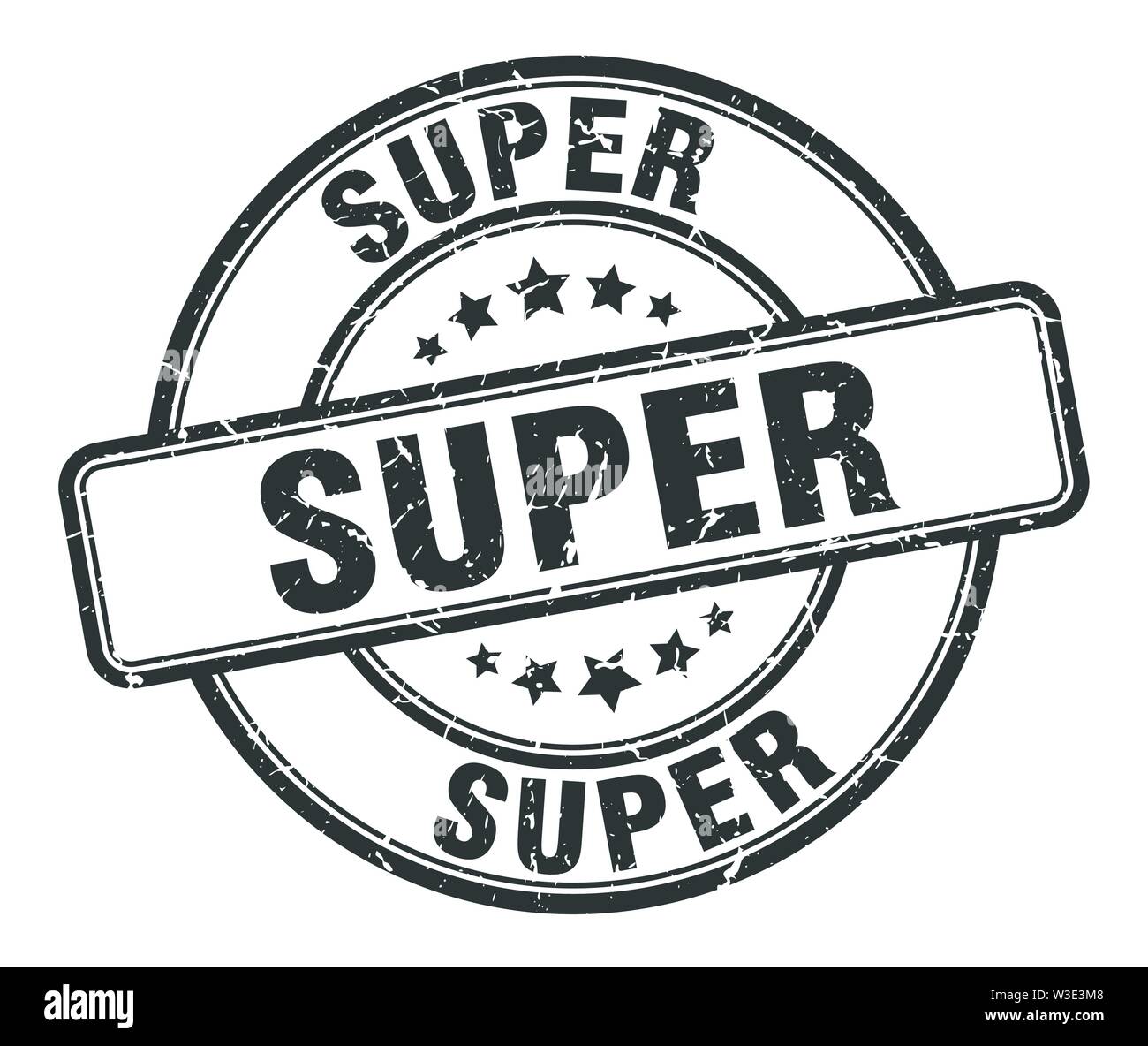 super stamp. super round grunge sign. super Stock Vector Image & Art ...