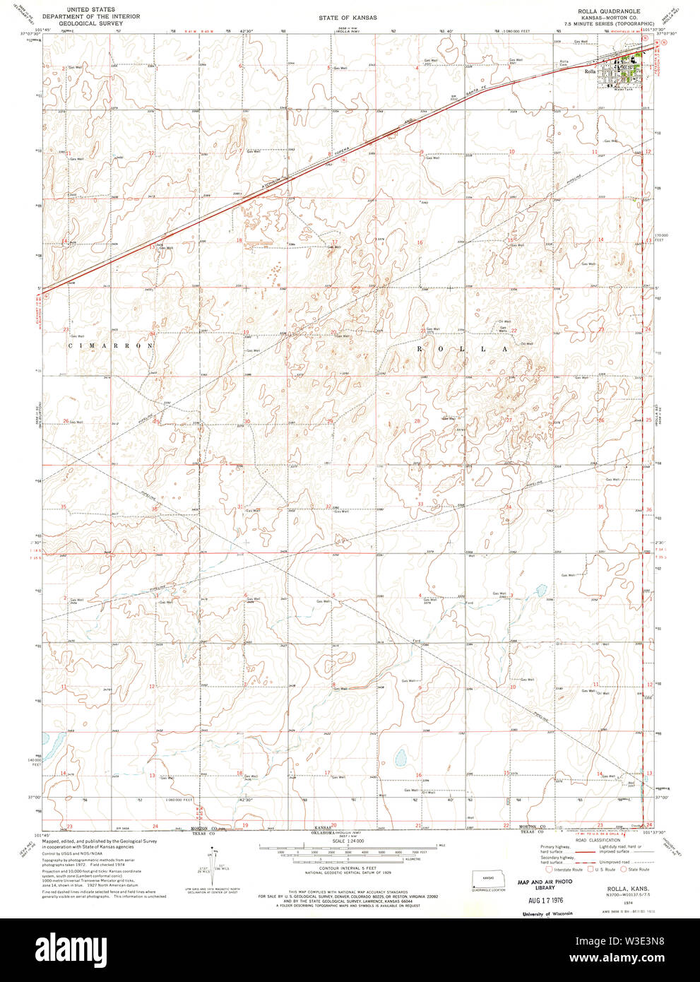 Map of rolla hi-res stock photography and images - Alamy