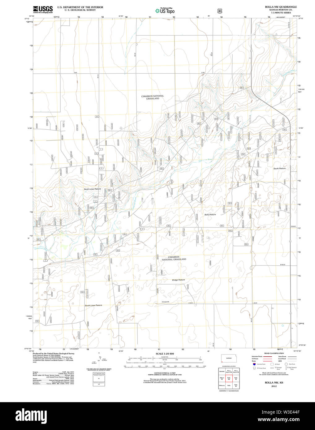 Map of rolla hi-res stock photography and images - Alamy