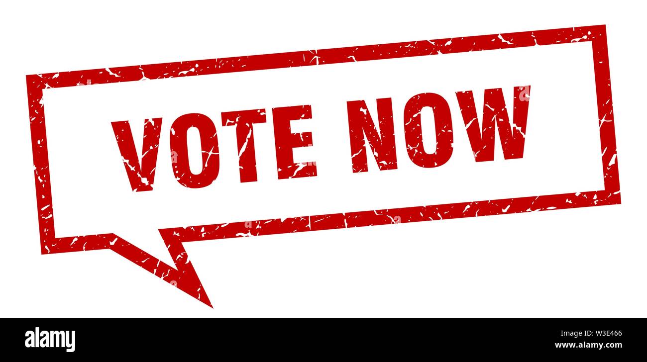 Vote now word Stock Vector Images - Alamy