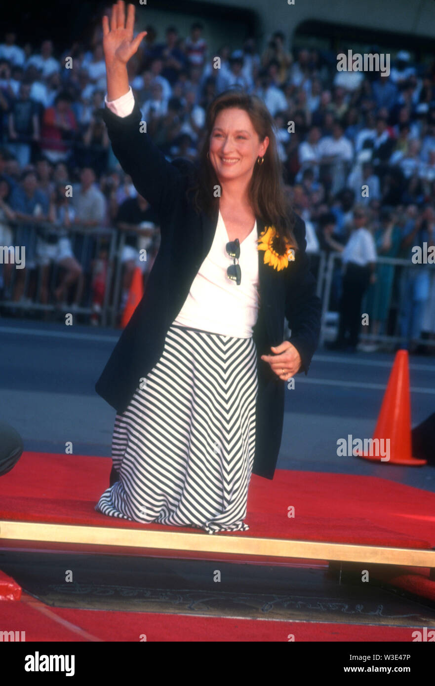 Hollywood, California, USA 25th September 1994 Actress Meryl Streep ...