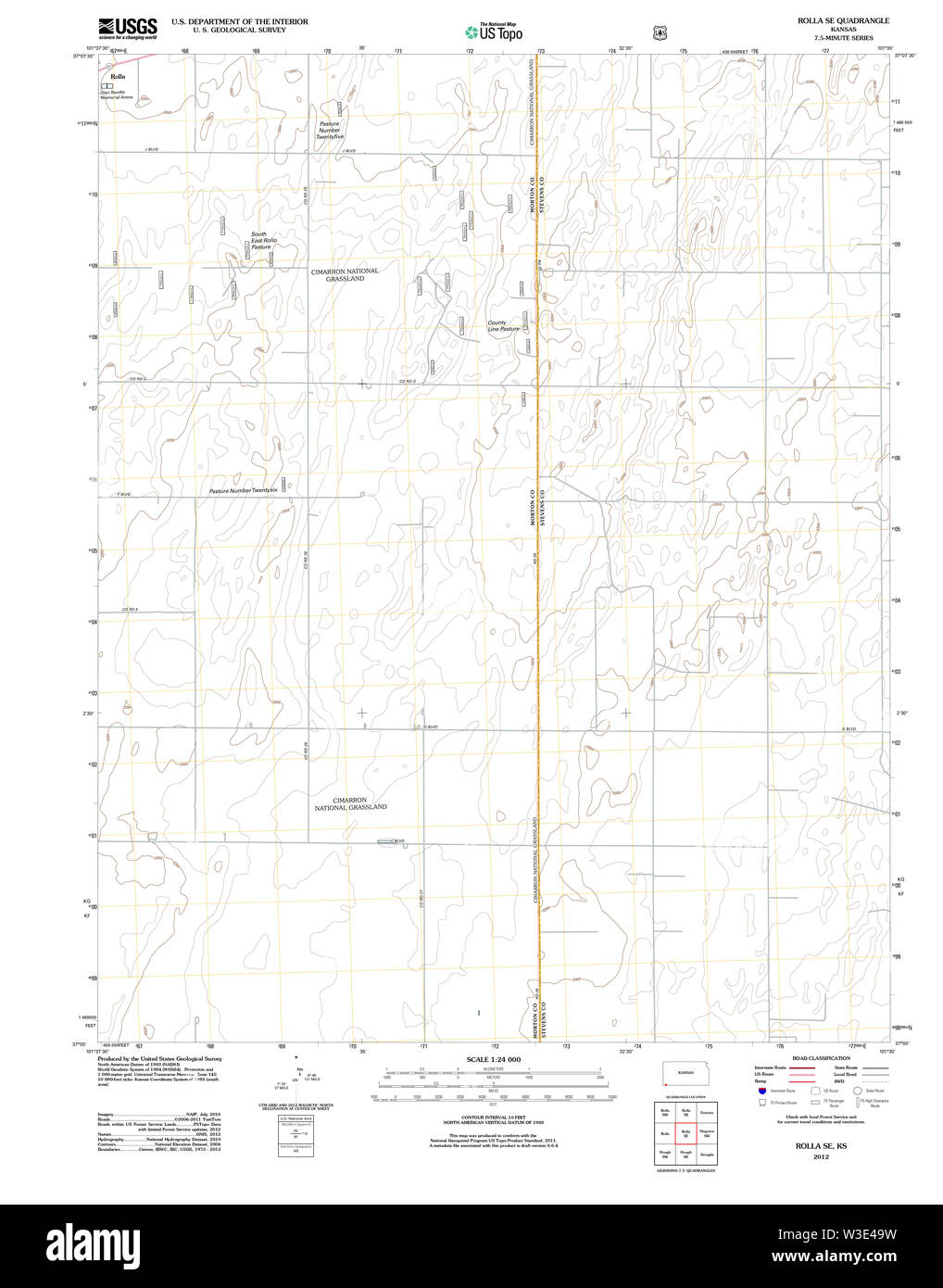 Map of rolla hi-res stock photography and images - Alamy