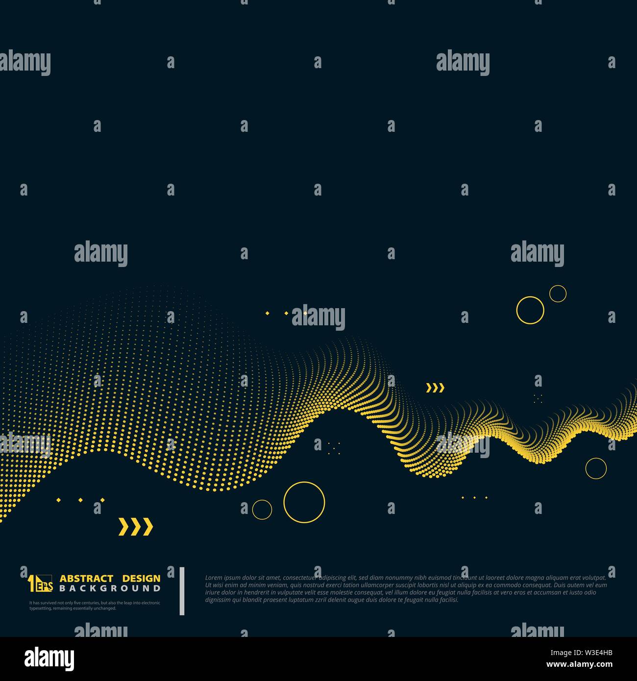 Gold and blue geometric background hi-res stock photography and images ...