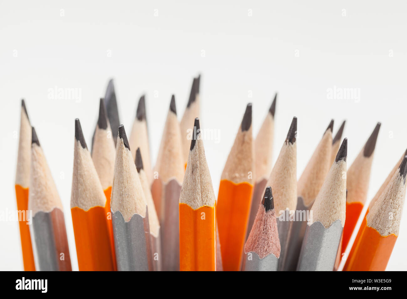 Pile of pencils Stock Photo - Alamy
