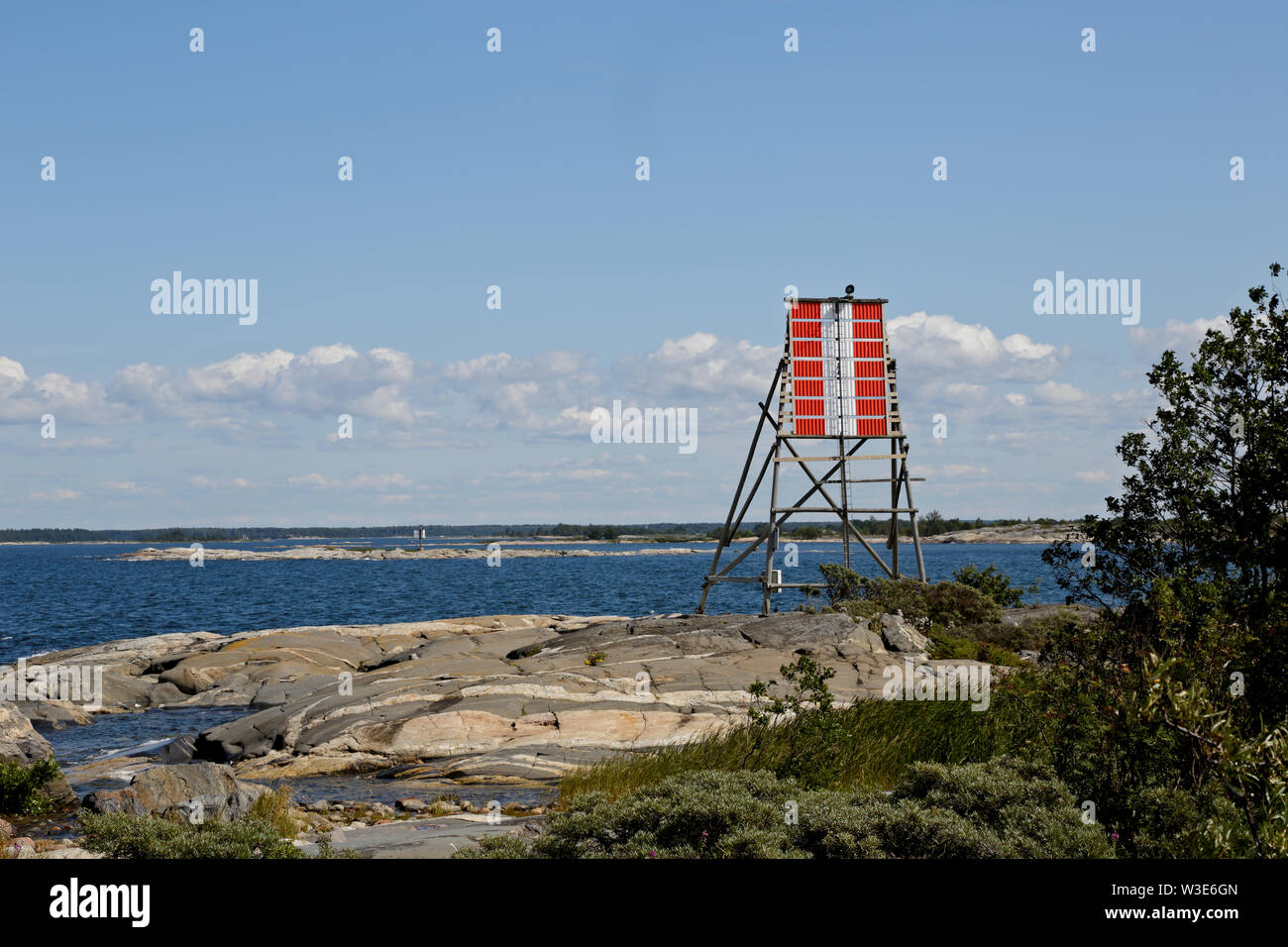 Red seamark hi-res stock photography and images - Alamy