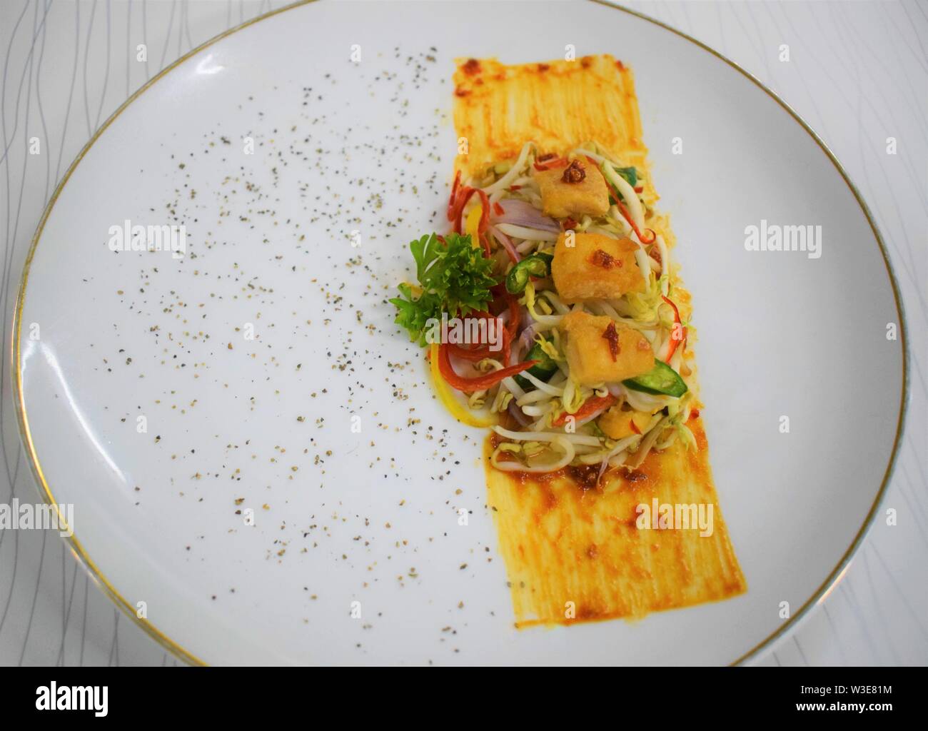 The food stylish art of cooking Stock Photo - Alamy