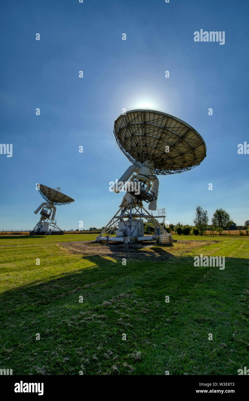 Arcminute Microkelvin Imager (AMI) Large array antennae. A cosmic ...