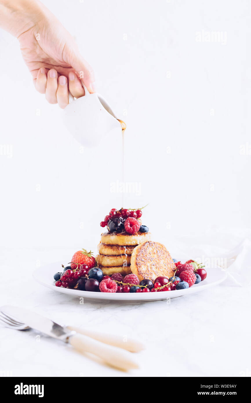 Syrniki stack hi-res stock photography and images - Alamy