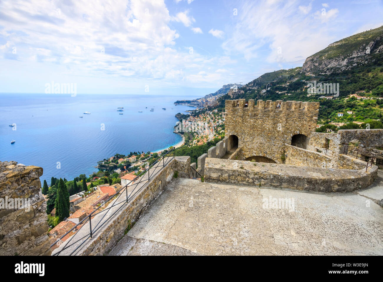 Medieval village roquebrune hi-res stock photography and images - Alamy