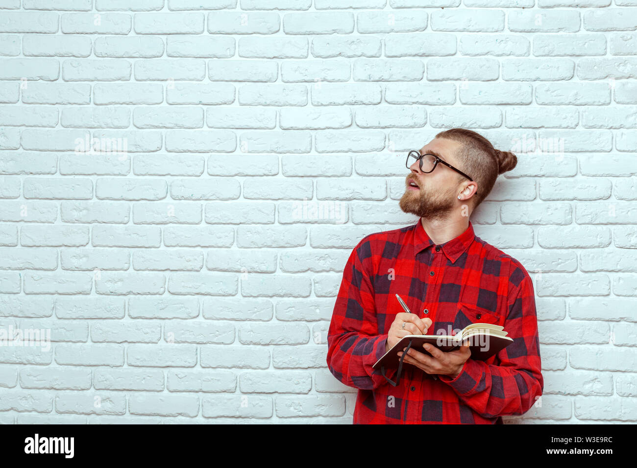 The man with a book Stock Photo - Alamy