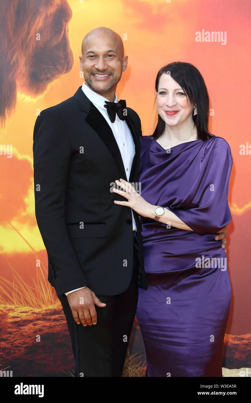 Keegan Michael Key attends the European Premiere of Disney's The Lion ...