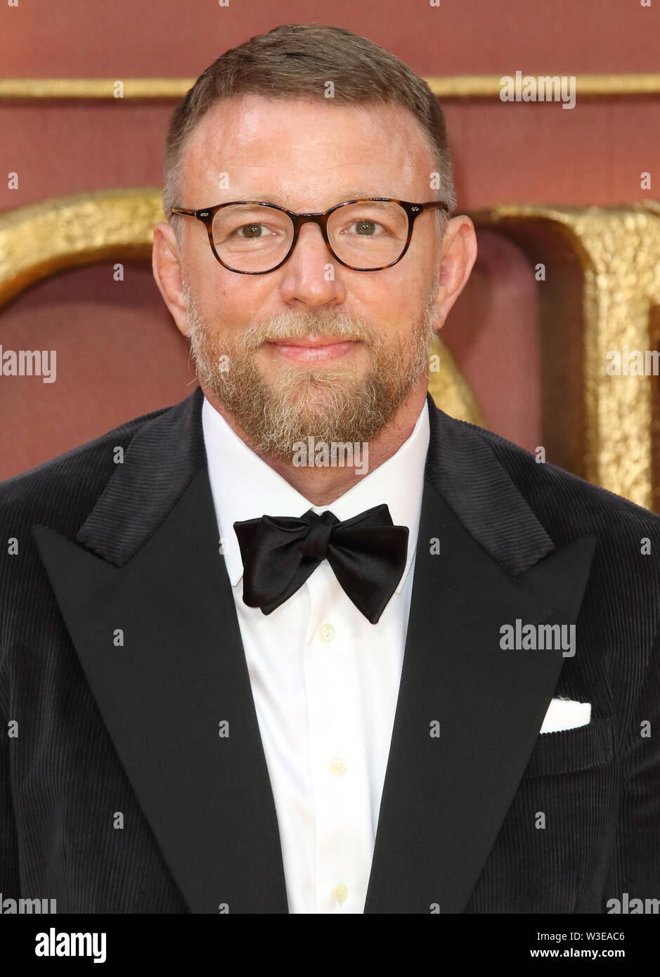 Guy Ritchie attends the European Premiere of Disney's The Lion King at ...