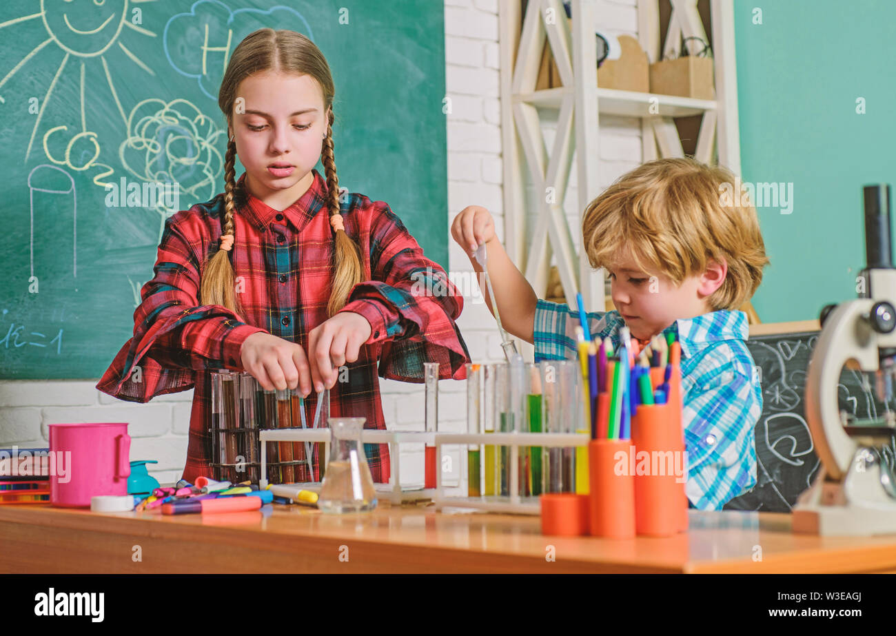 School chemistry laboratory. Laboratory Research - Scientific project ...
