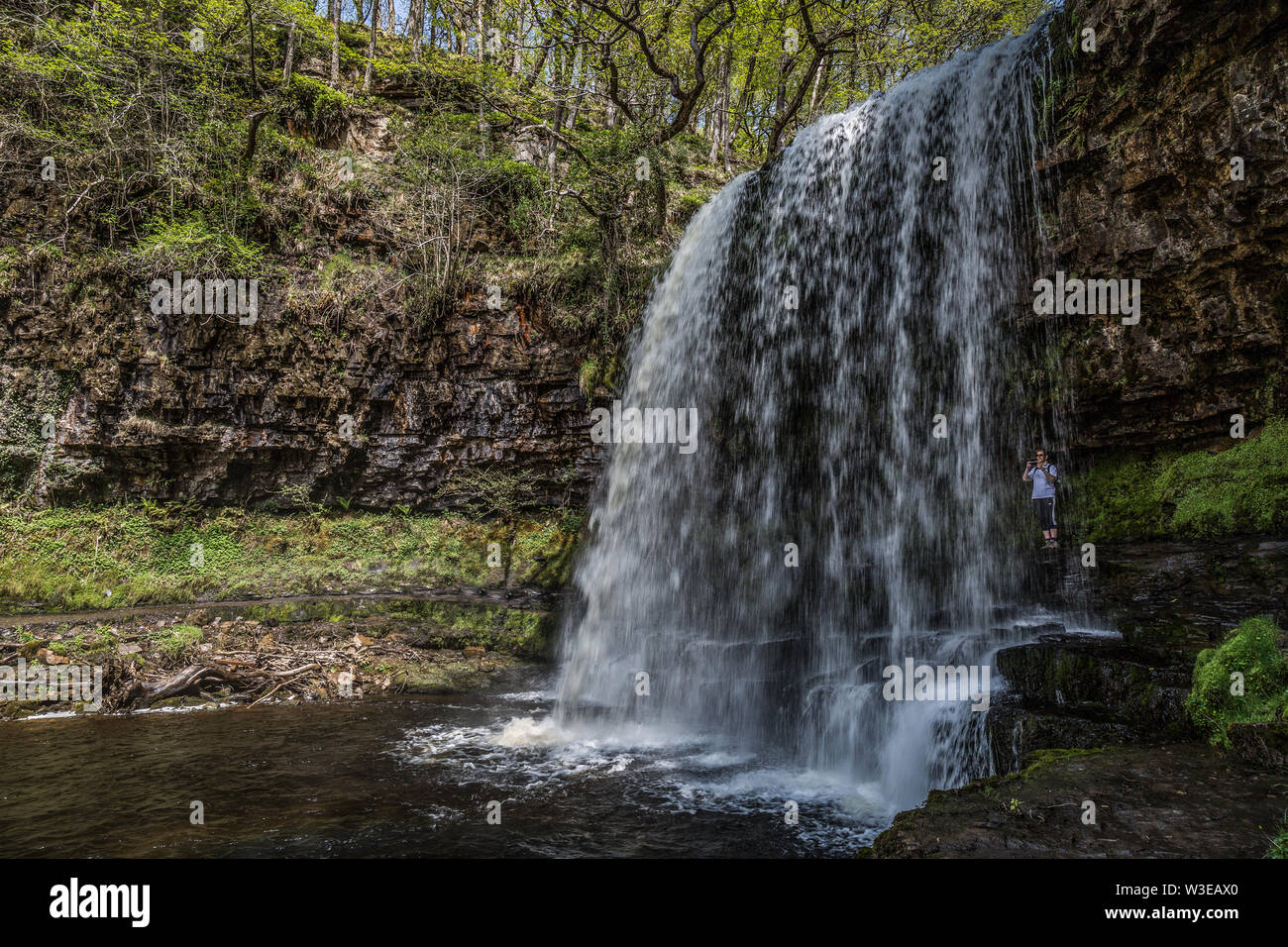 The four falls walk wales hi-res stock photography and images - Alamy
