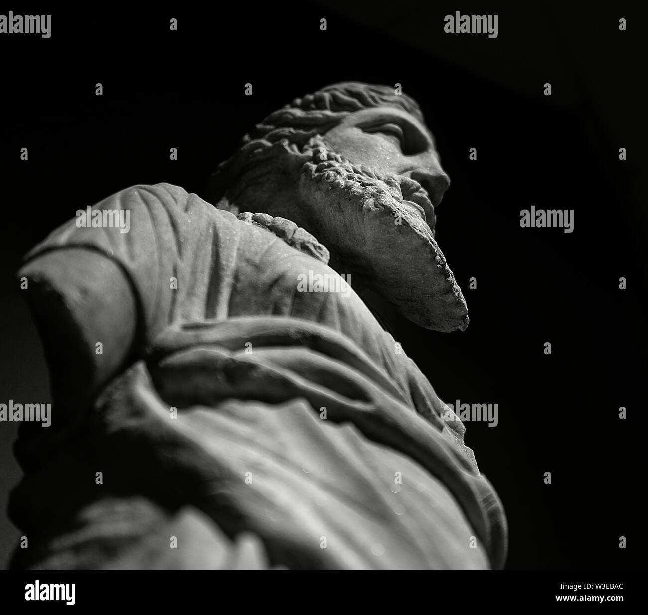 ancient statues from roman period Stock Photo - Alamy