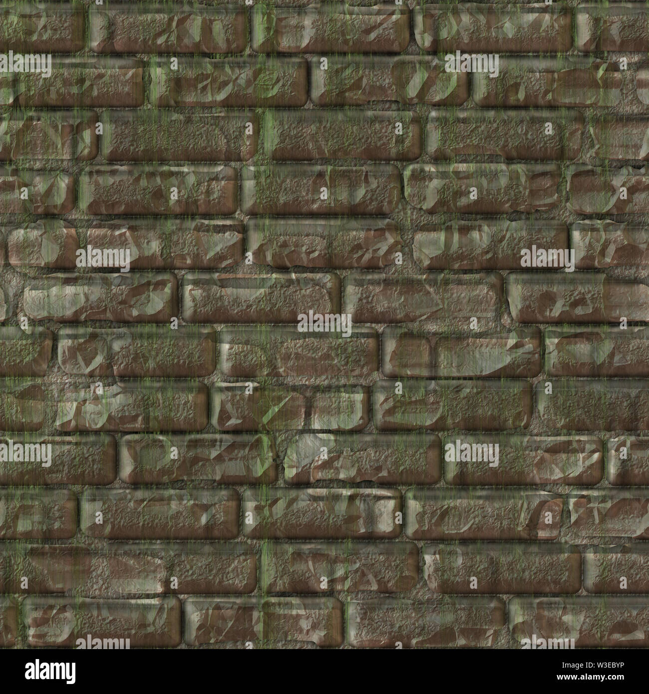 Old Brick Wall Seamless Texture or Background illustration Stock Photo ...