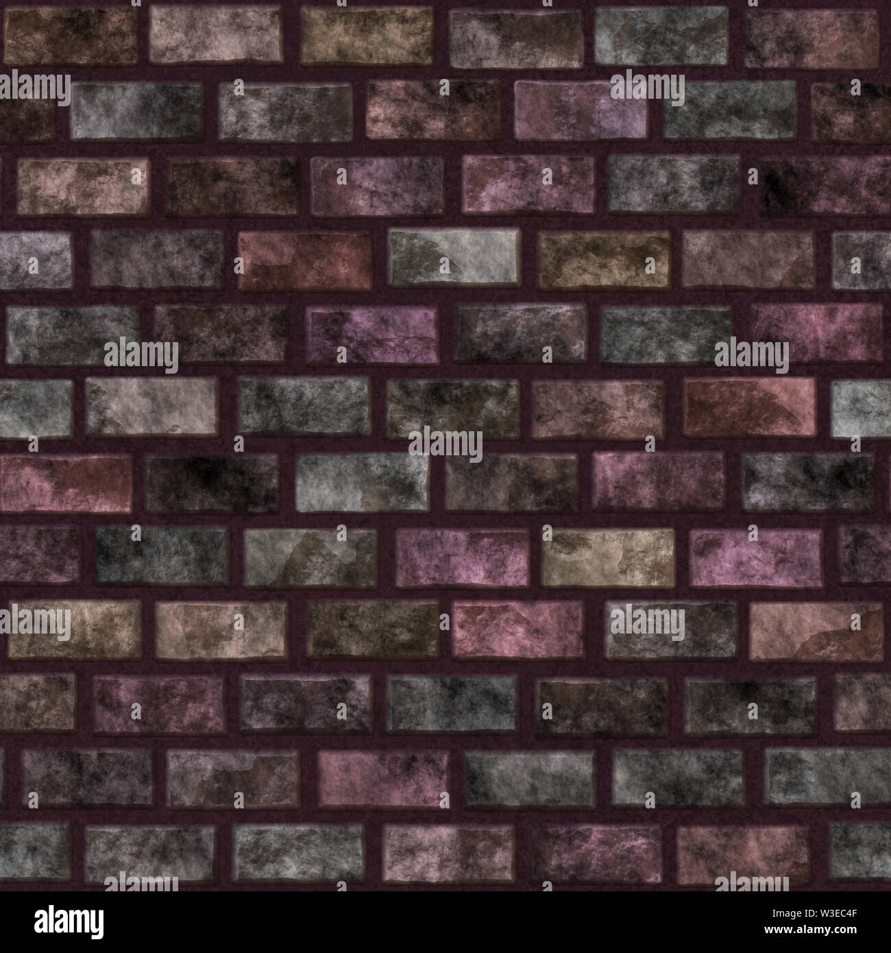 Old Brick Wall Seamless Texture or Background illustration Stock Photo ...