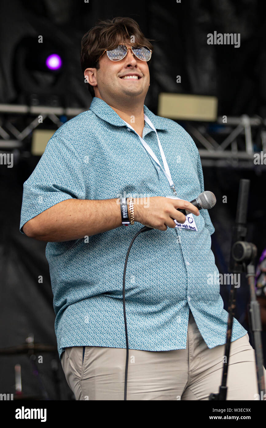 James Arg Argent on stage with The Arg Band at Brentwood Festival ...