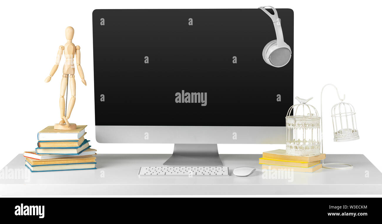 Poster workplace wall Cut Out Stock Images & Pictures - Alamy