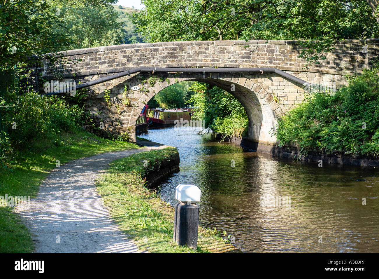 13/06/2019 Hebden Bridge, West Yorkshire, UK. Hebden Bridge is a market ...
