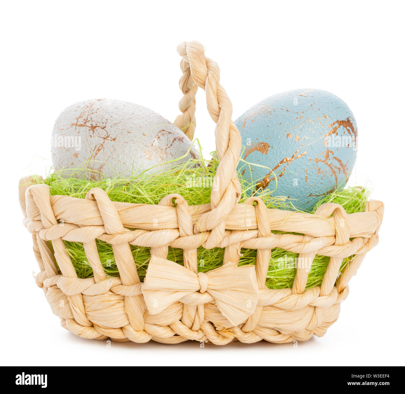easter background. isolated on white Stock Photo - Alamy