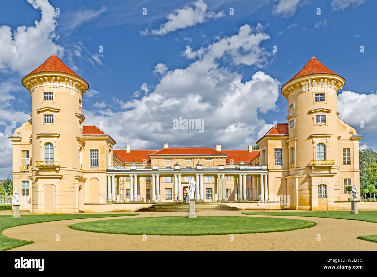 Schloss Rheinsberg (Landkreis Ostprignitz-Ruppin) Mark Brandenburg ...