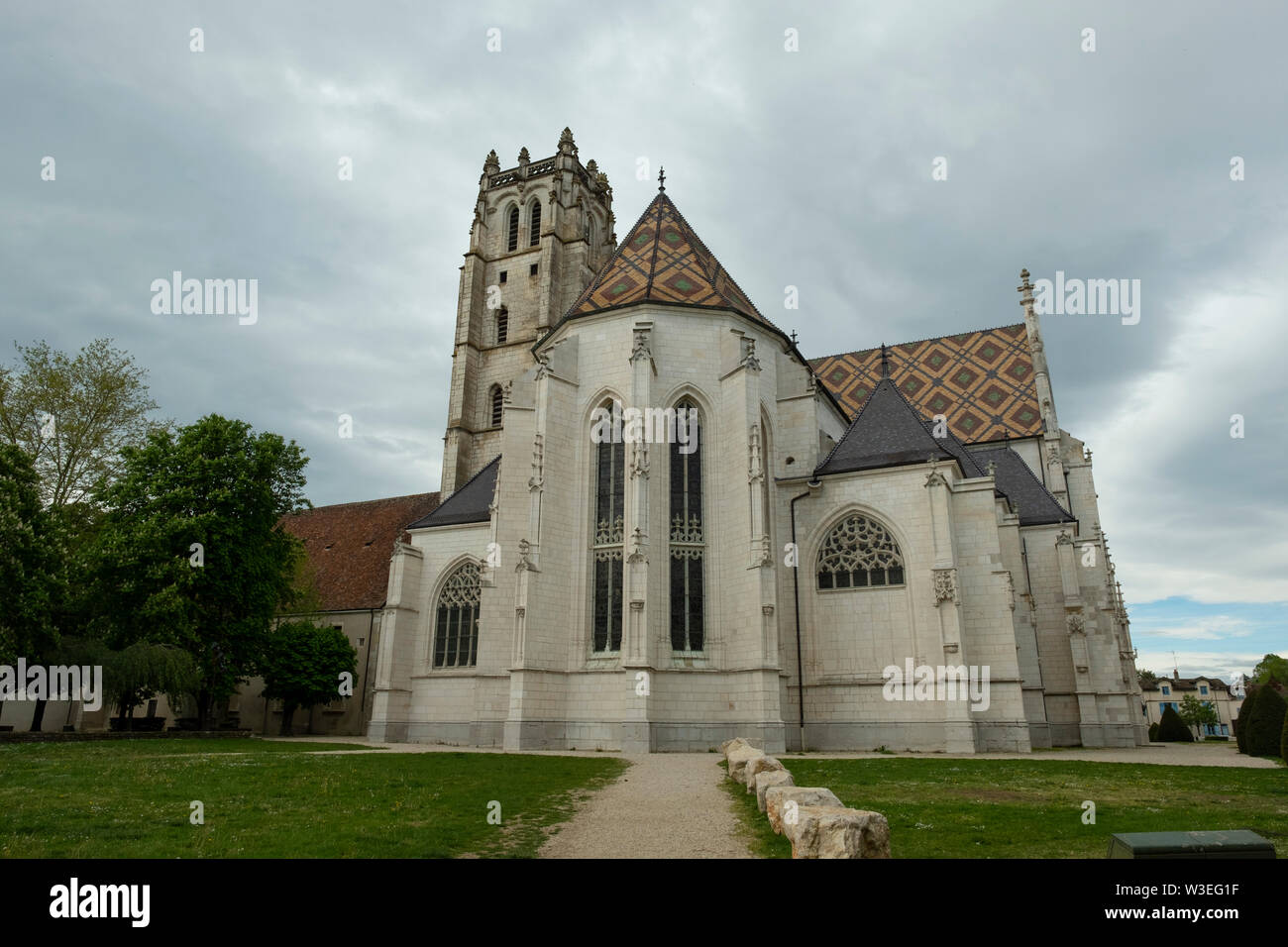 Royal Monastery of Brou Stock Photo - Alamy